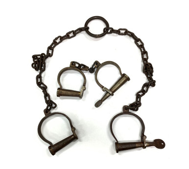 Victorian Style Set of Handcuffs with Irons - SARCO, Inc