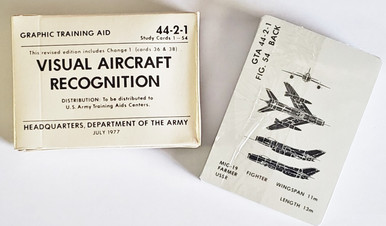 GOD- Aircraft Recognition Cards lot of 1000 - SARCO, Inc