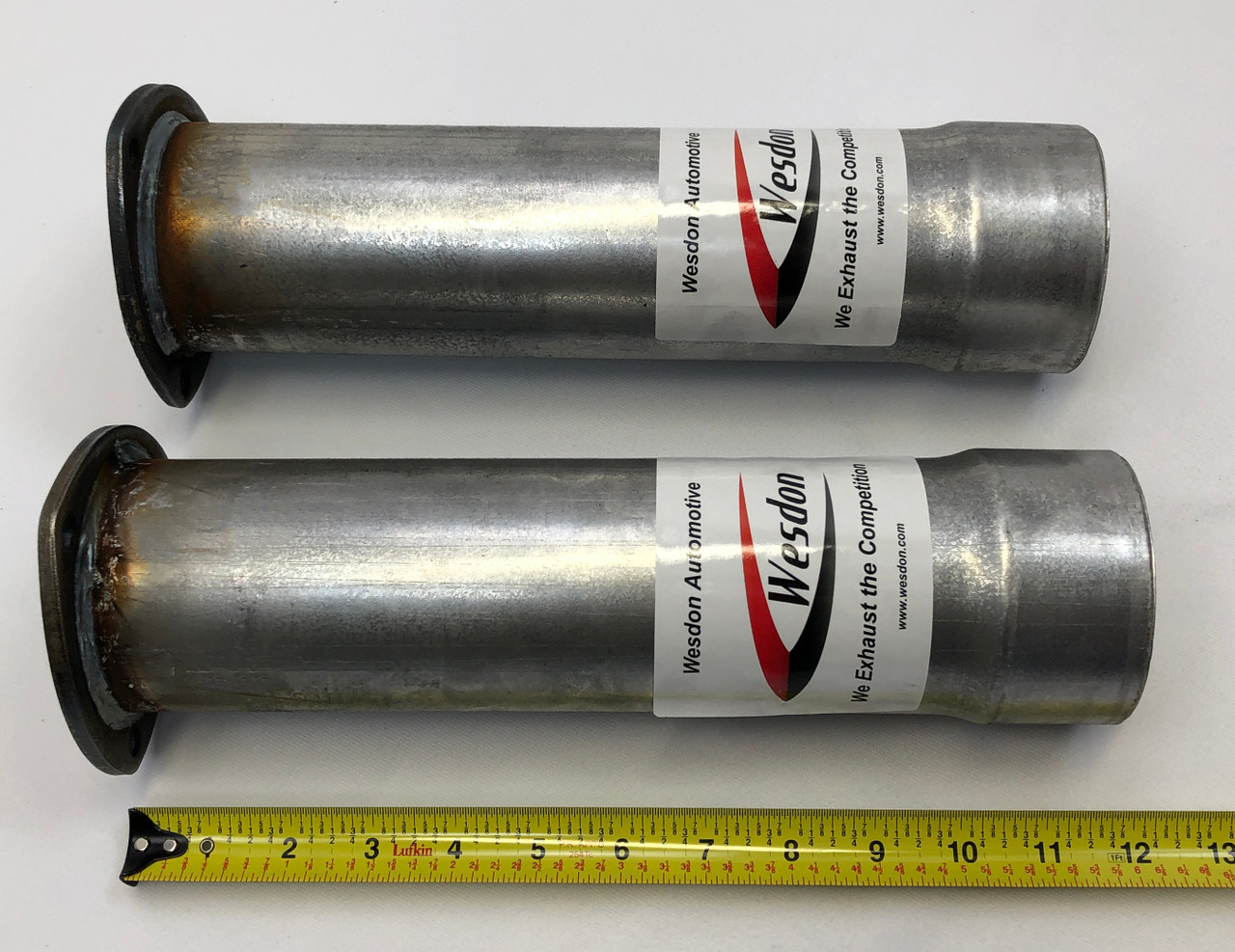 Header Collectors 3.00 inch Flange to 3.00 Inch OD Steel Pair of Wesdon ...