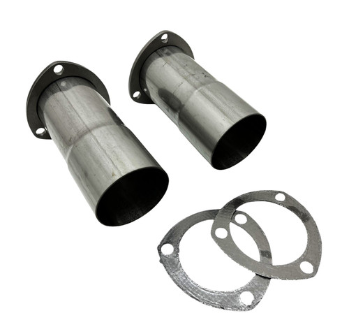 Header Collector Kit 3.00" Flange to 3.00 Inch 409 Stainless Steel ...