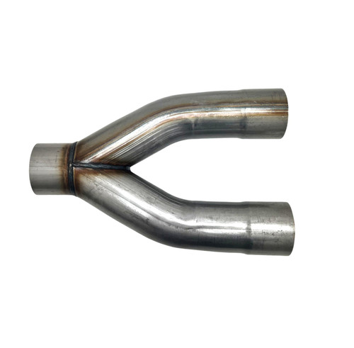 Exhaust Y Pipe 3.00 Single Inlet to 3.00 Dual Outlets WYP-300 Steel ...