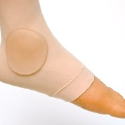 Ankle Gel Disk Sleeve with 2 Gel Side Disks - One Size