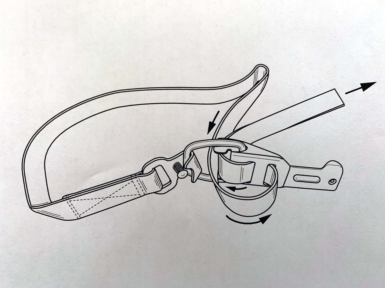 Over Center Cam Buckle with Strap by Treehopper