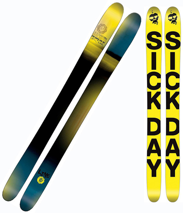 Line Sick Day 110 Skis 2015