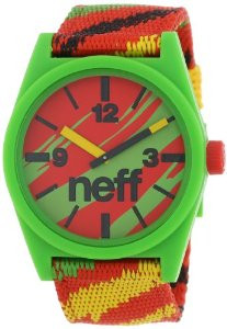 Neff Daily Woven Watch - Rasta | GetBoards.com