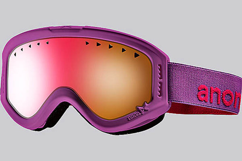 Anon Youth Tracker Wild Berry Goggle with Pink Amber Lens 2013 ...