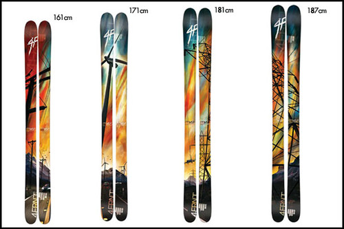4frnt MSP Skis 2010 Model- 161cm | GetBoards.com