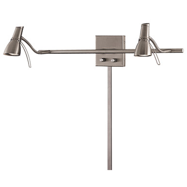 George Kovacs Second Marriage LED Wall Lamp in Brushed Nickel - P4440 ...