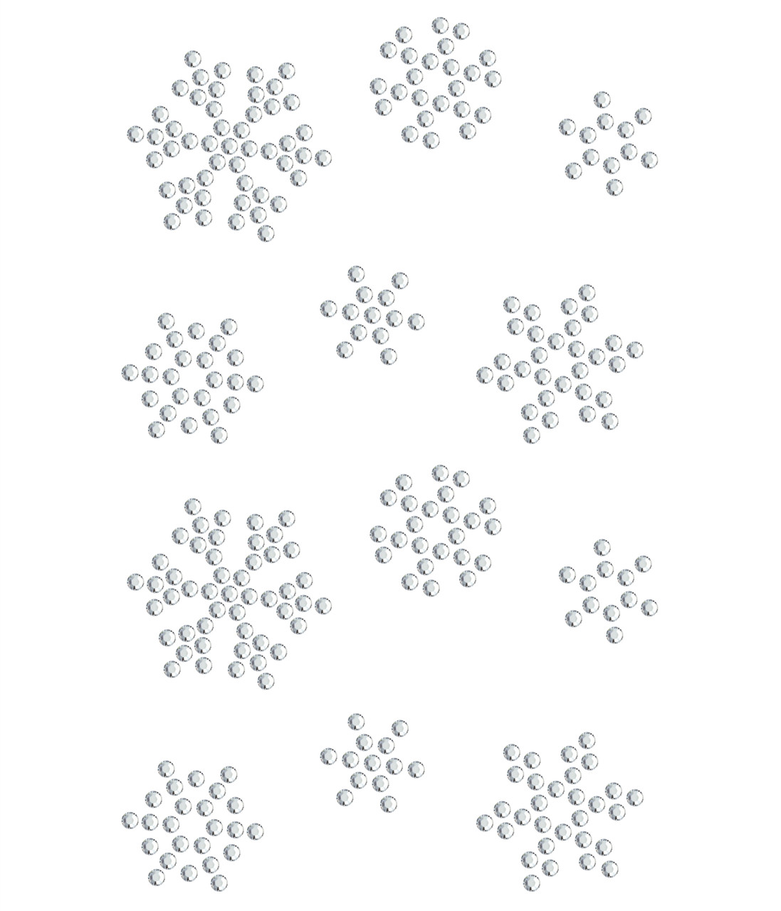 PATTERN - SNOWFLAKES - Rhinestone Genie