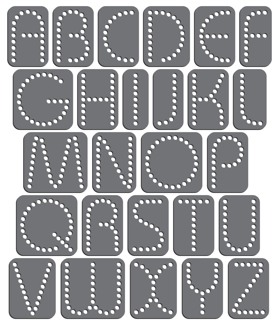 FONT - ARUBA 2" - Rhinestone Genie