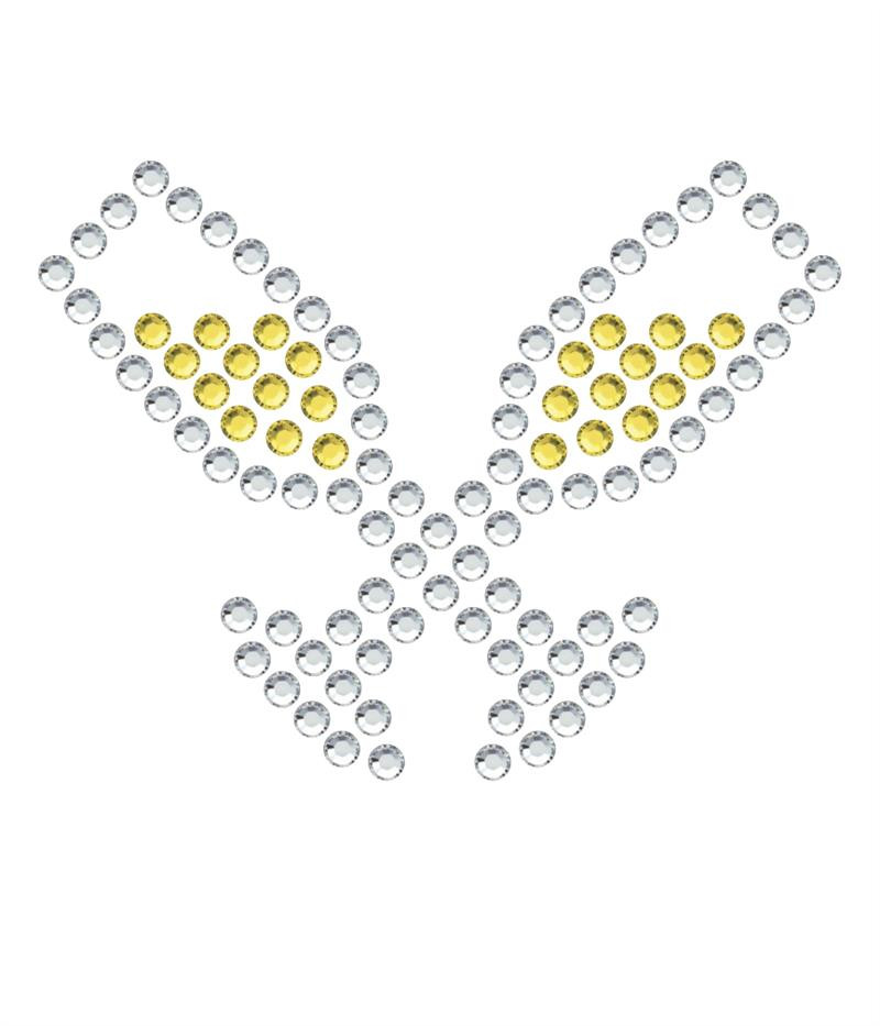 CHAMPAGNE GLASSES - Rhinestone Genie