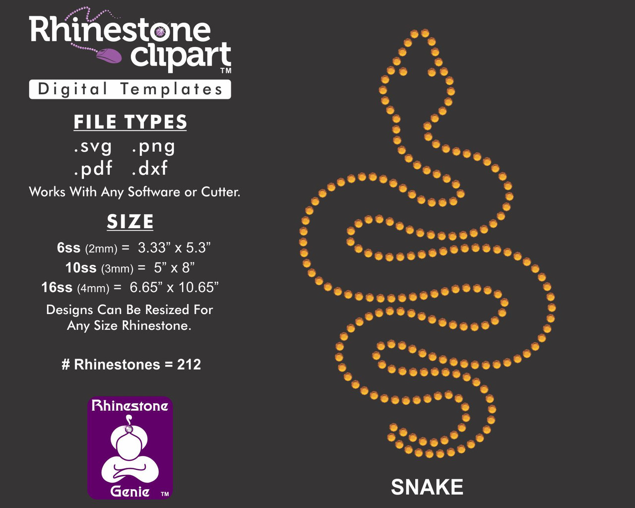 SNAKE 8" - Digital Download