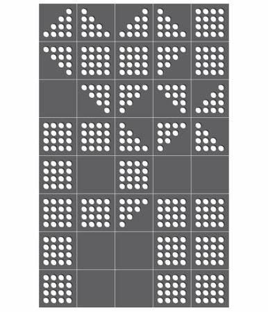 PIXEL BLING 1" Squares - Rhinestone Genie