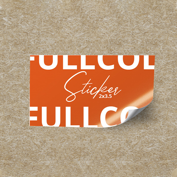 Label Full Color • Labels UV Coated • Sticker • Stickers