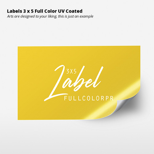 Labels • Label UV Coated • Label Full Color • Stickers Puerto Rico