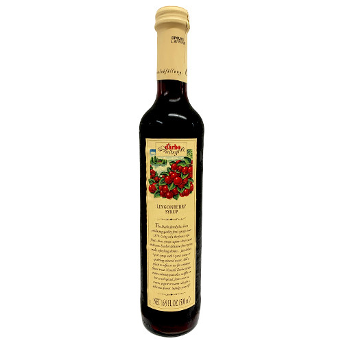 Darbo Austrian Lingonberry Syrup 16.9 fl.oz - The Taste of Germany