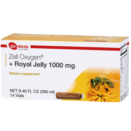 Dr. Wolz Zell Oxygen Enzyme Yeast + 1000mg Royal Jelly, Dietary ...