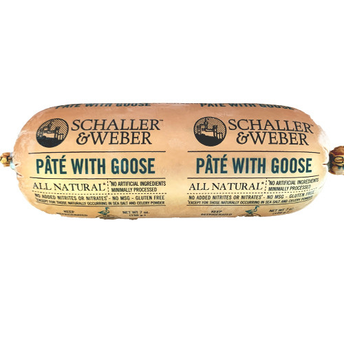 Schaller & Weber Goose Liver Pate, 7 oz - The Taste of Germany
