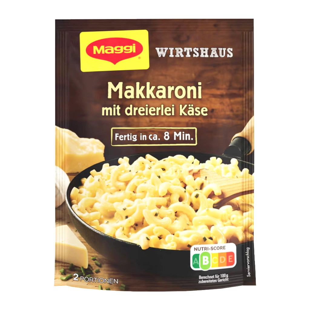 Maggi German Makkaroni with 3 Cheeses - 170g - The Taste of Germany