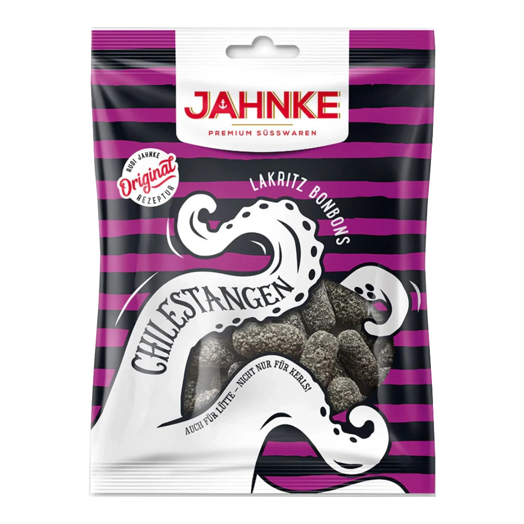 Jahnke "Lakritz Bonbon Chilestangen"Licorice Candies Chili, 150g - made ...