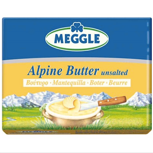 Meggle Original Bavarian Alpine Butter Unsalted 8.8 oz. - The Taste of ...