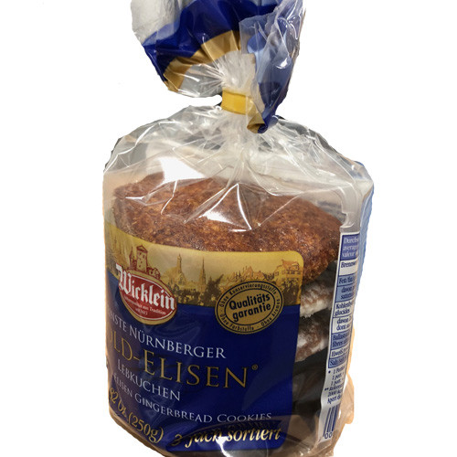 Wicklein Gold Elisen Premium Assorted Nuremberg Gingerbread 25% nuts 8. ...
