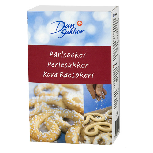 Dan Sukker Pearl Sugar, 17.5 oz. - The Taste of Germany