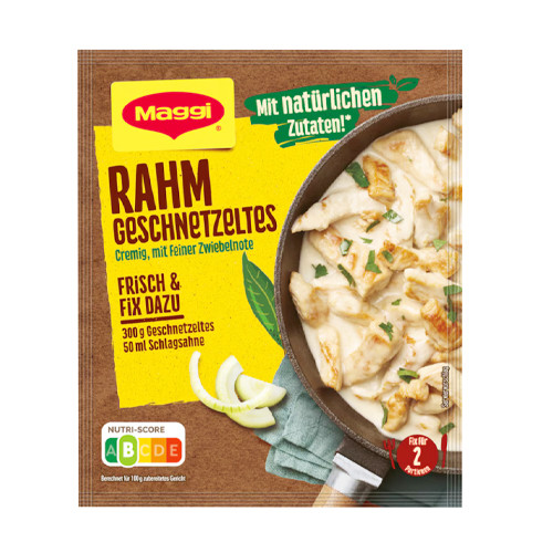 Maggi Rahm Geschnetzeltes Sauce Mix 36 g - The Taste of Germany