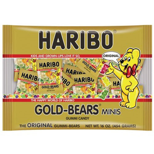 Haribo Gold Bears Mini Bags, 250g (Approx 20 pc.) - The Taste of Germany