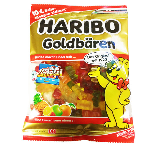 Haribo Gold Bears Gummies, "Classic," 175g - made in Germany - The ...