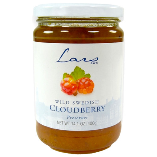 Lars Own Wild Swedish Cloudberry Preserves, 14.1 oz - The Taste of Germany