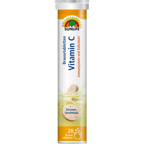 Sunlife Vitamin C "Brause" Effervescent Supplements, 20 ct. - The Taste ...
