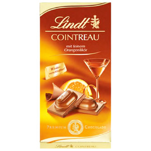 Lindt "Cointreau" Liquor-Filled Chocolate Bar, 3.5 oz - The Taste of ...