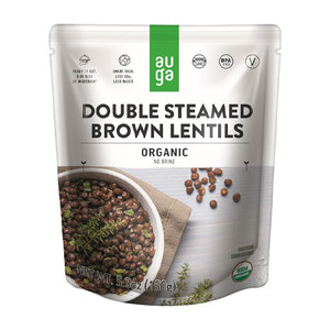 Auga Organic Lentils, Double Steamed, Ready to Eat, 5.3 oz. - The Taste ...