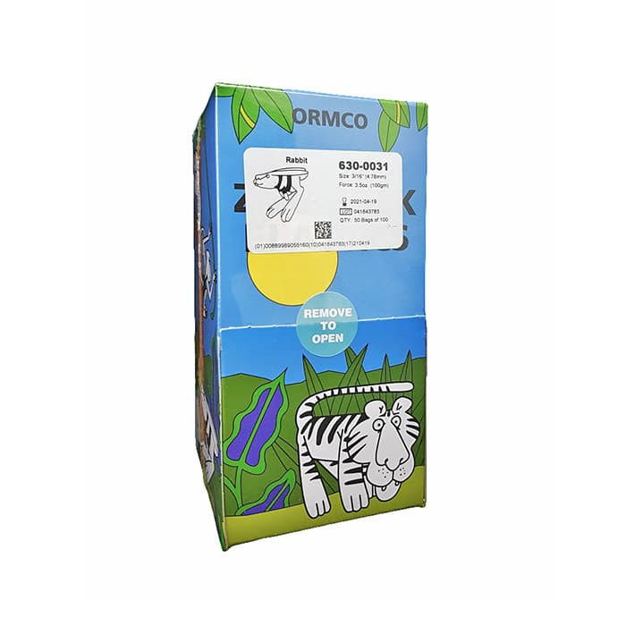 Ormco Intraoral Zoo Elastics Clear - AHP Dental & Medical - AHP Dental ...
