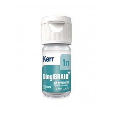 Kerr GingiBraid+ Non-Impregnated Braided Retraction Cord - AHP Dental ...