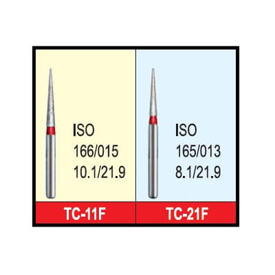 Mani Diamond Burs - Pointed Cone, Fine - AHP Dental & Medical - AHP ...