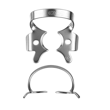 Dentech Rubber Dam Clamps, Glossy - Molar, Winged - AHP Dental & Medical