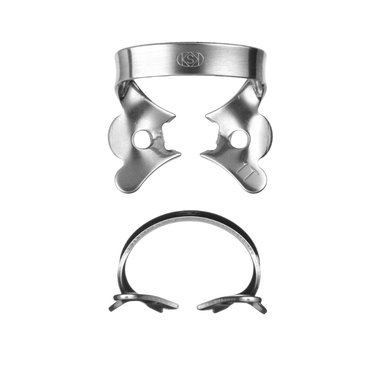 Dentech Rubber Dam Clamps, Glossy - Tiger, Winged - AHP Dental & Medical