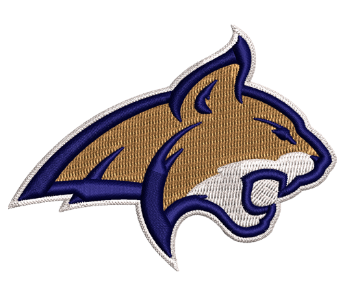 Montana State Bobcats Embroidered Patch - UPTOWN STITCH GIRL