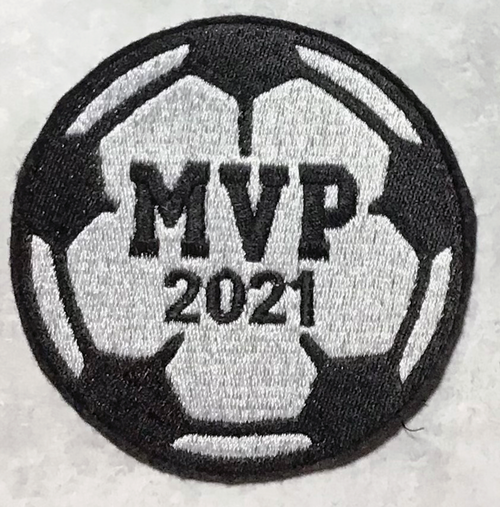 Custom Soccer Ball Embroidered Patch - UPTOWN STITCH GIRL