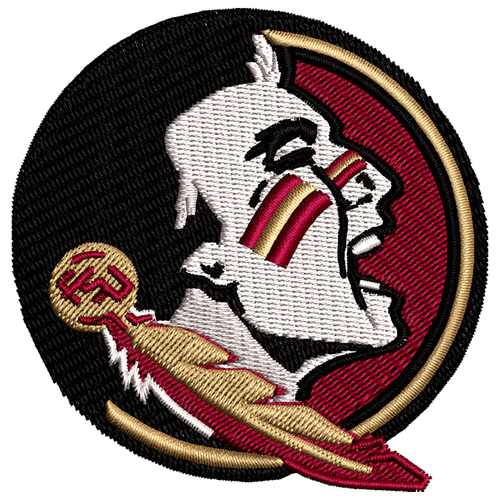 FSU Embroidered Patch - UPTOWN STITCH GIRL