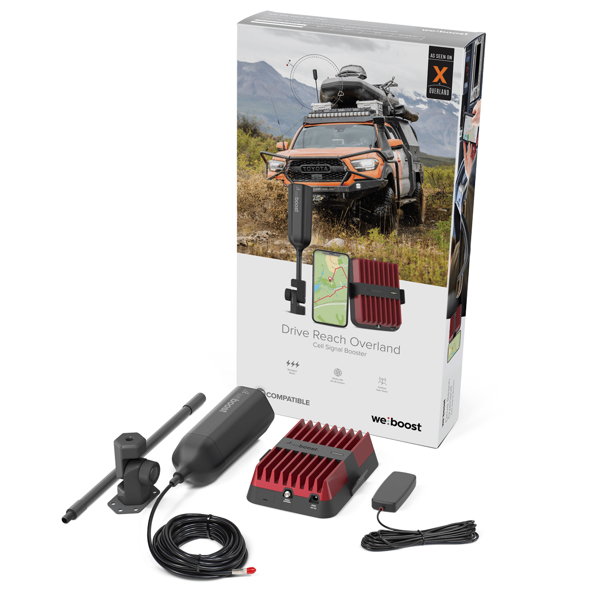 weBoost Drive Reach Overland Signal Booster - 652061