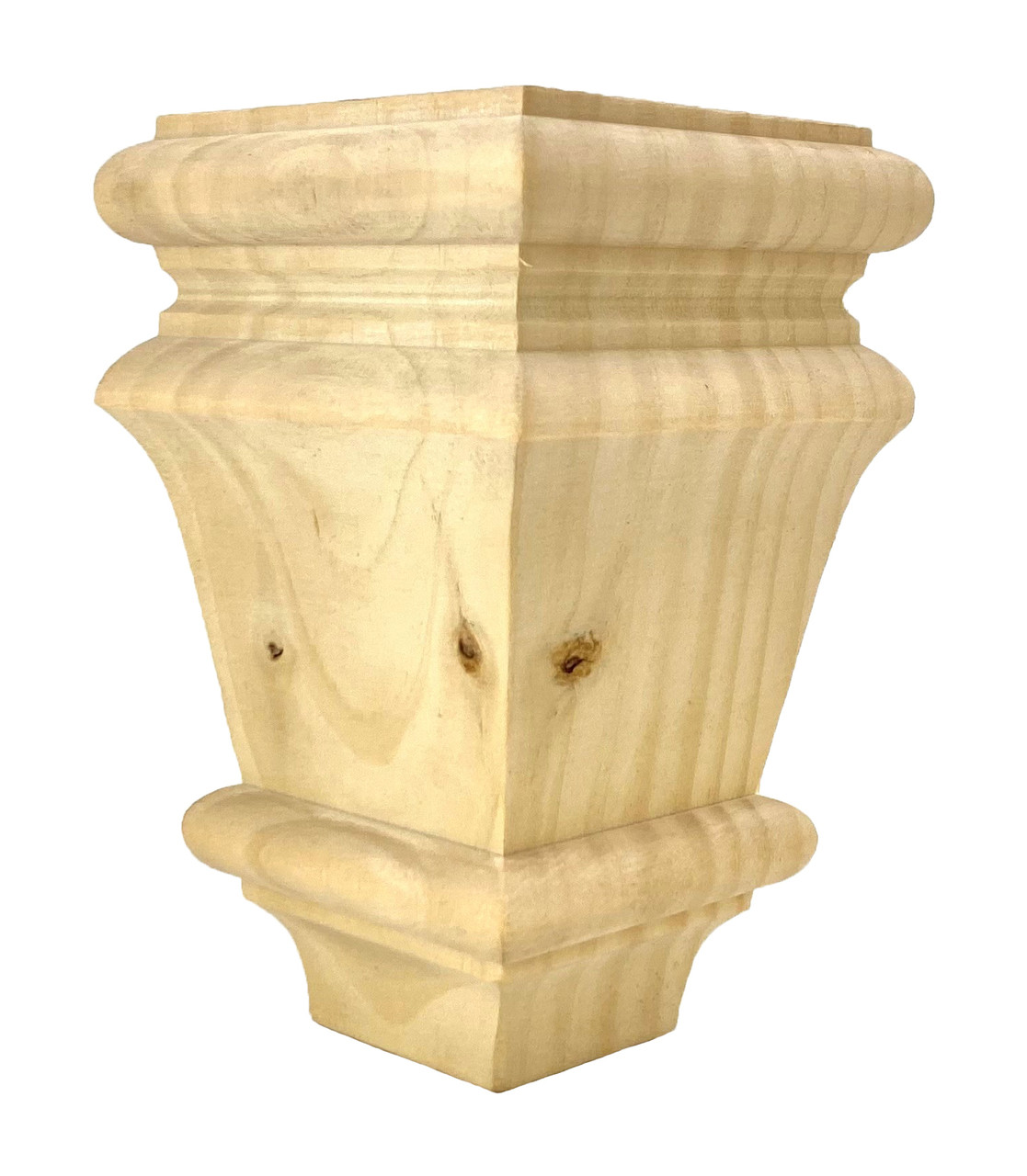 Square Bun Feet |Square Furniture Feet