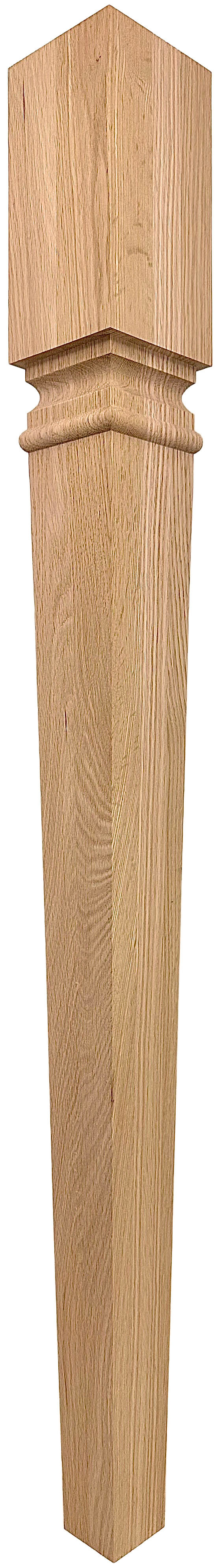 Modern Square Marion Island Leg - 34 1/2" Tall x 3 1/2" Wide - Highland ...