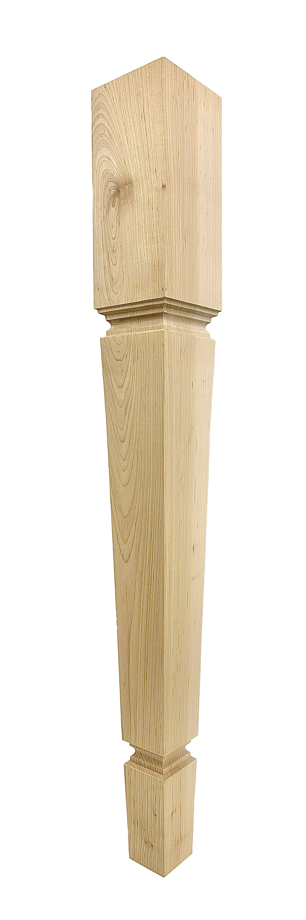 Square Farmhouse Dining Table Leg - 29" Tall x 3 1/2" Wide - Highland ...