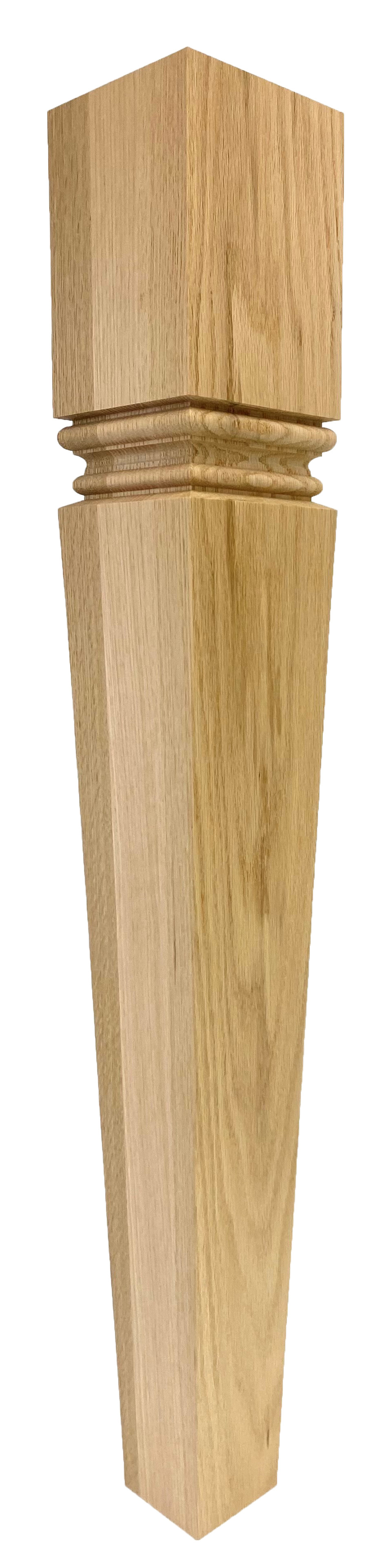Modern Square Meridian Island Leg - 34 1/2" Tall x 3 1/2" Wide ...