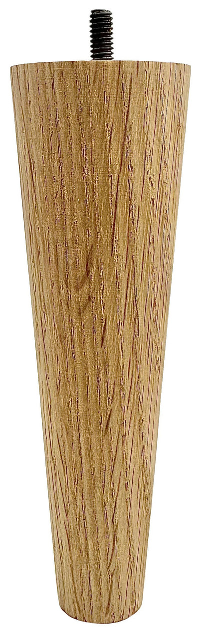 Round Tapered Bun Foot - 6" Tall x 1 7/8" Wide - Highland Manor Wood ...