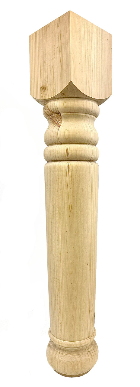 Massive Birmingham Dining Table Leg - 29" Tall x 5" Wide - Highland ...