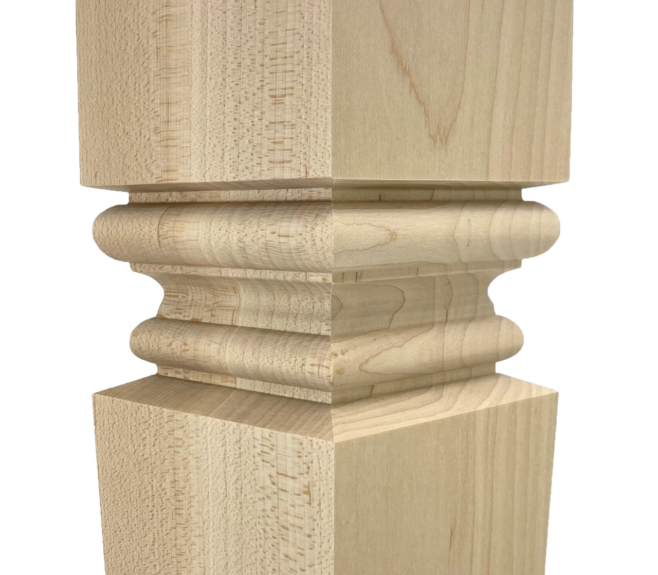 Modern Square Meridian Dining Table Leg - 29" Tall x 3 1/2" Wide ...